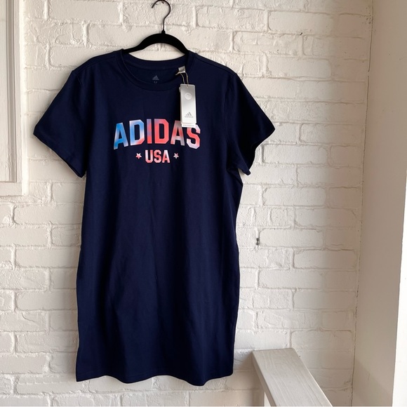 adidas | Dresses | Nwt Adidas Short Sleeve Dress | Poshmark